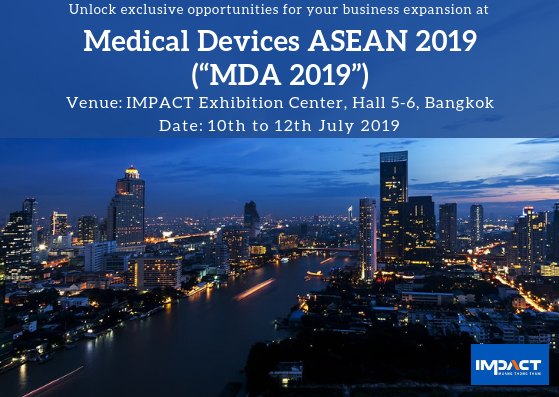 Medical Devices ASEAN 2019 (“MDA 2019”) | Medical Events Guide